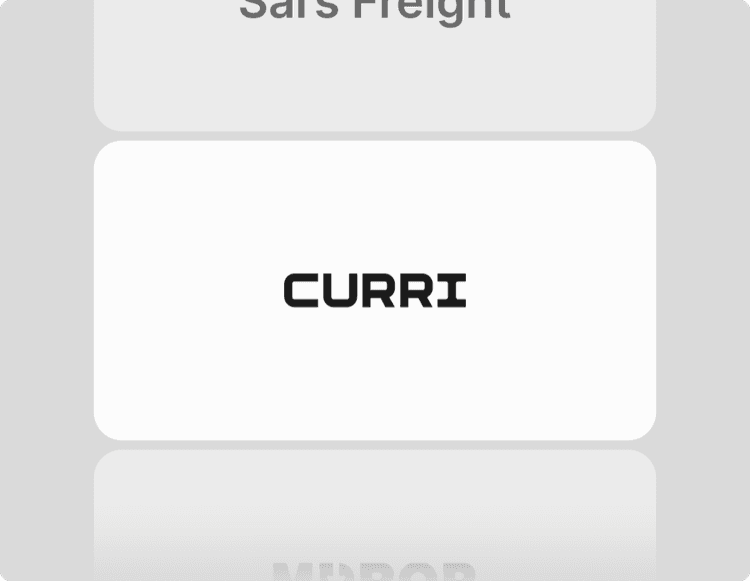 All your carriers. One command center. — Curri